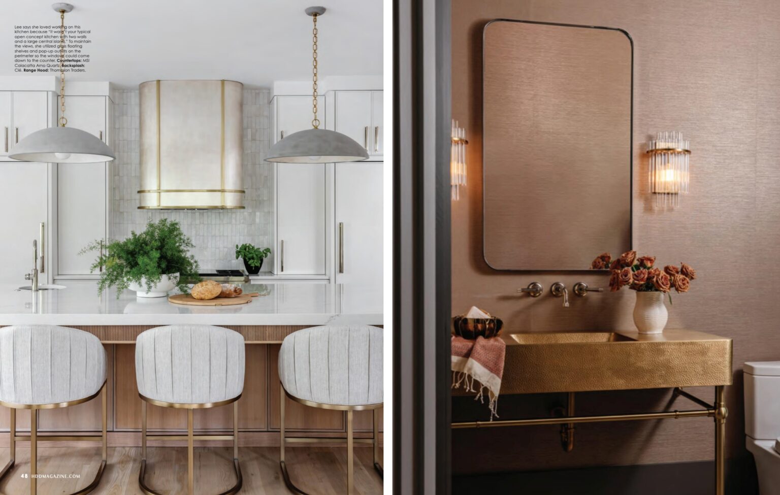 Thompson Products Featured in Home Design & Decor Magazine – Thompson