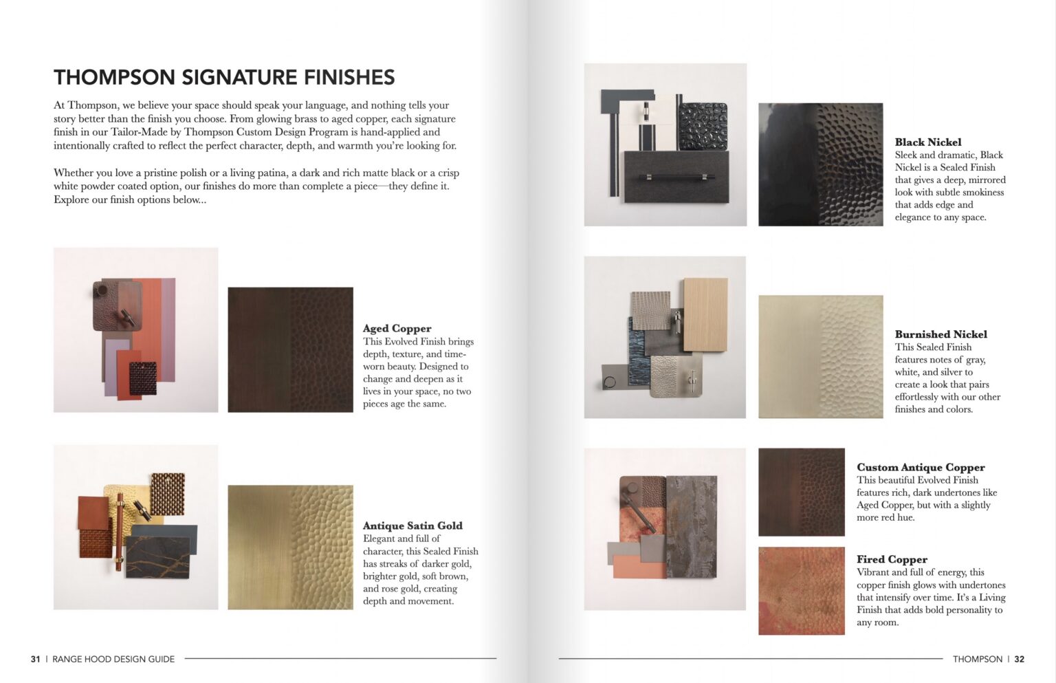 Thompson Unveils “Above It All,” a New Custom Range Hood Design Guide ...